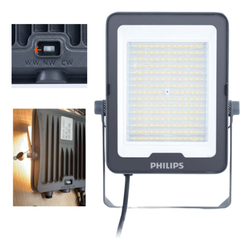 Philips BVP158 LED可切換色溫 防水戶外燈 3000k/4200k/6500k - 城市電業行